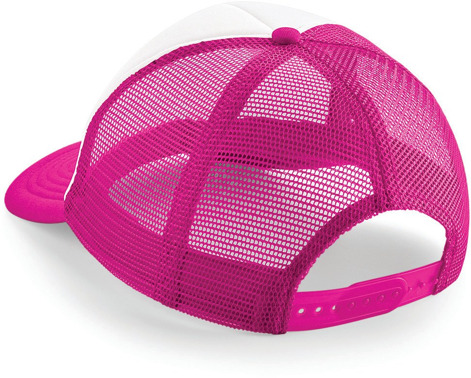 Beechfield B645 - Casquette "Snapback" - Fuchsia / White | Wordans France